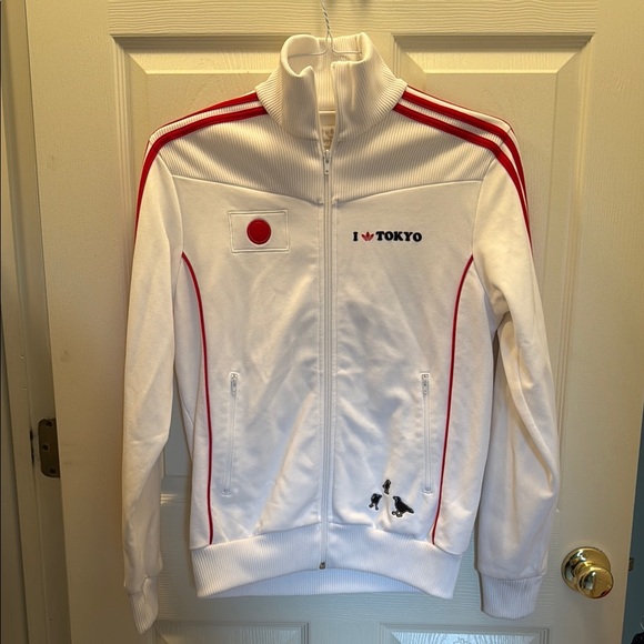 addidas original | Jackets & Coats | Adidas Original I Love Tokyo White ...